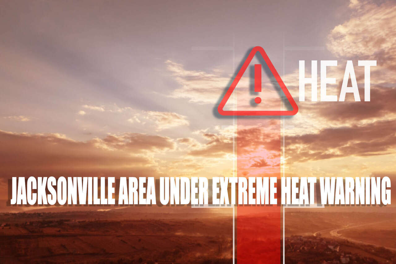 Jacksonville area now under extreme heat warning through Thursday