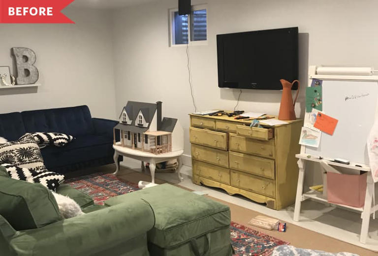 She created the ultimate IKEA toy storage - her basement is clutter-free