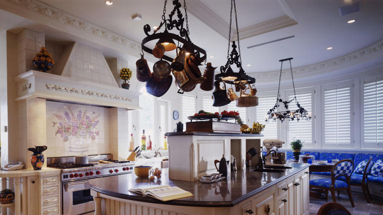 Ditch the pot rack: A more creative way to hang pots & pans from the ...