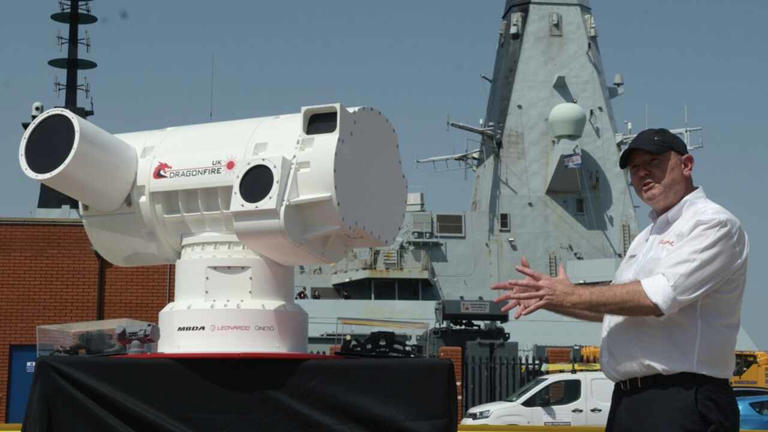 United Kingdom to install DragonFire laser weapon on warships by 2027