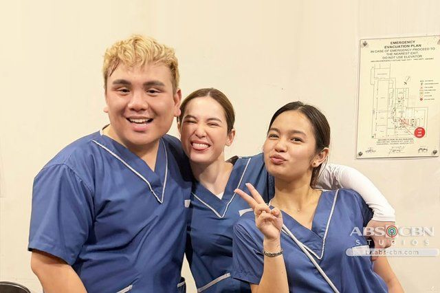 Barbie, Kolette, and Tamerlane enjoy picture-perfect moments on the set ...