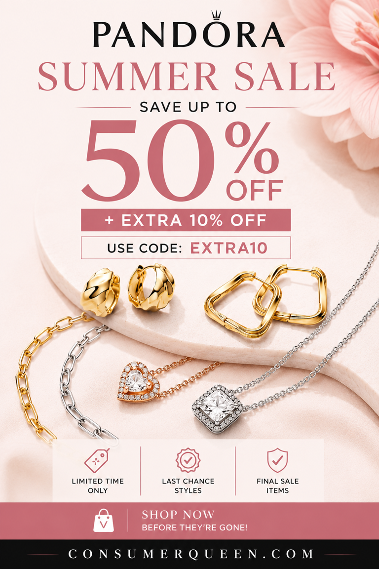 Pandora summer sale: Save up to 50% plus extra 10% off with code EXTRA10