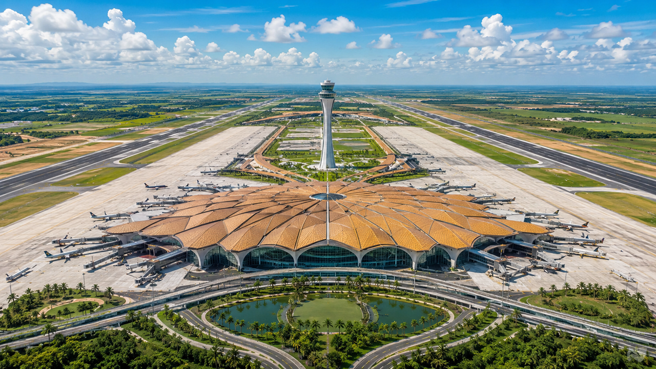 Cambodia's $1.5 billion airport, built by China, designed by Foster and ...