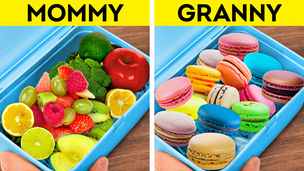 Creative lunch box ideas by a caring mom