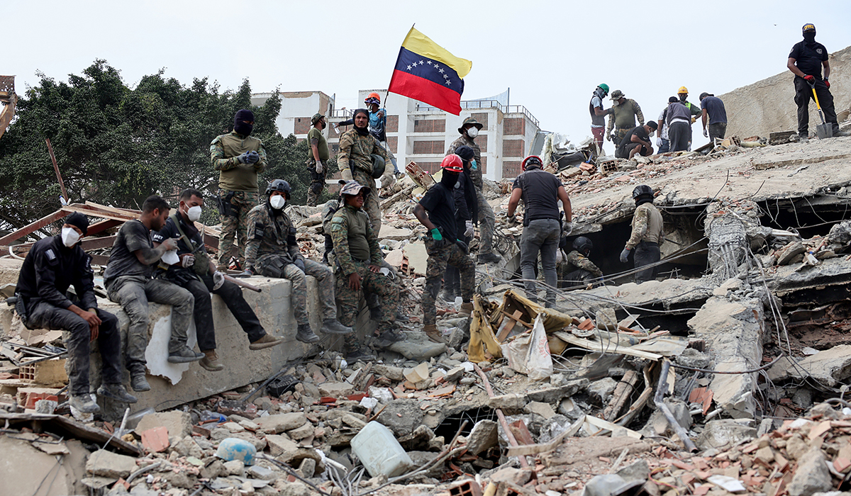 Miracle in the rubble as boy 12 is pulled alive from Venezuela ...