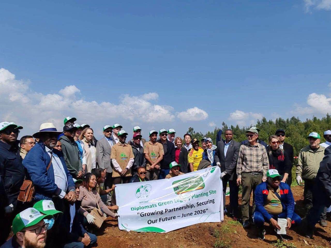 Ambassadors engaged in diplomats' tree planting program applaud Green ...