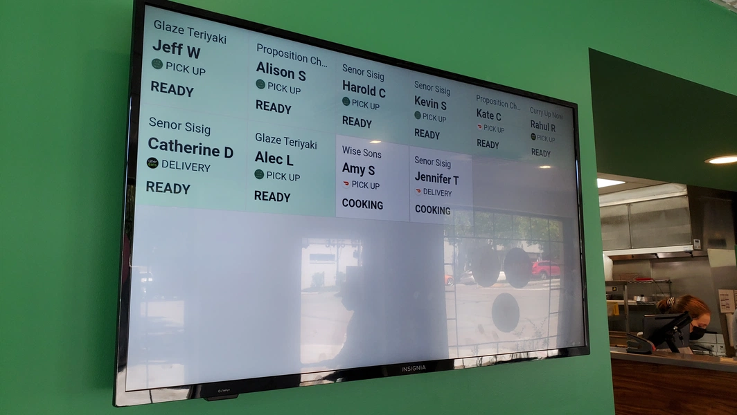 QR code payments transform fast food service