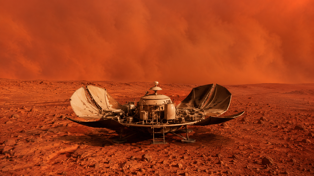 Mars 3 landed first, then went silent after 20 seconds
