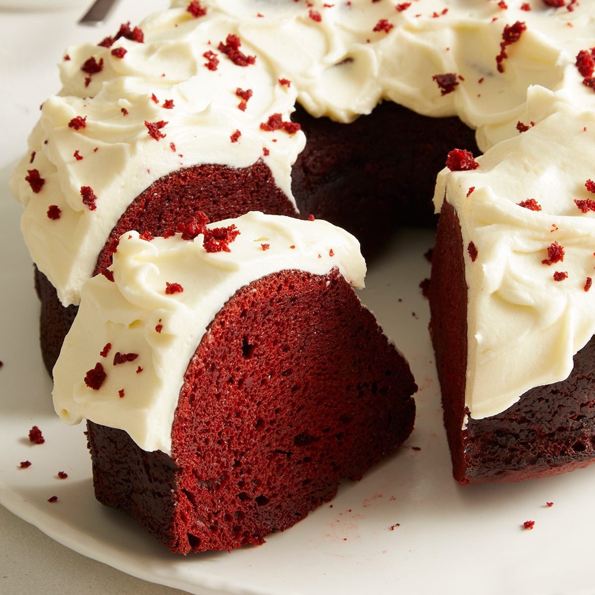 Red velvet Nothing Bundt Cakes copycat