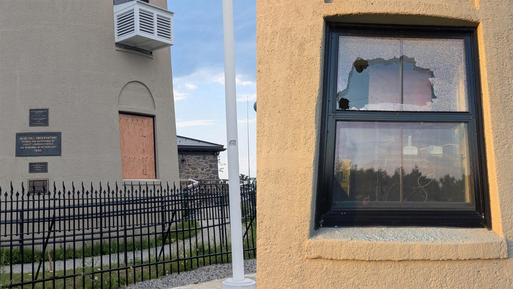 Blue Hill Observatory in Massachusetts closed after vandalism; rocks ...