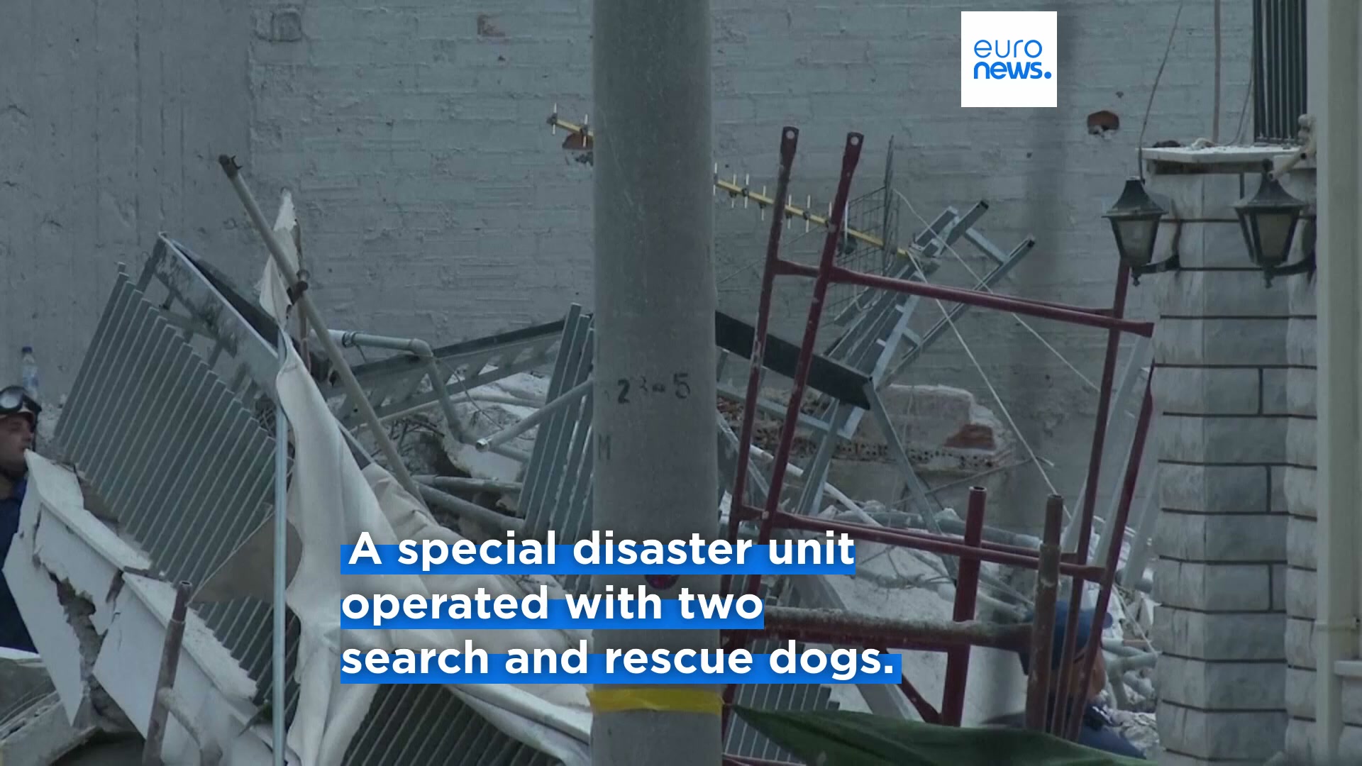 At least four trapped after apartment block collapses in Athens, fire ...