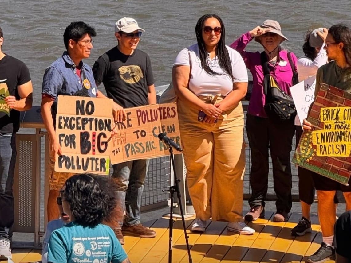 Passaic River cleanup remains stalled, Newark protesters demand action