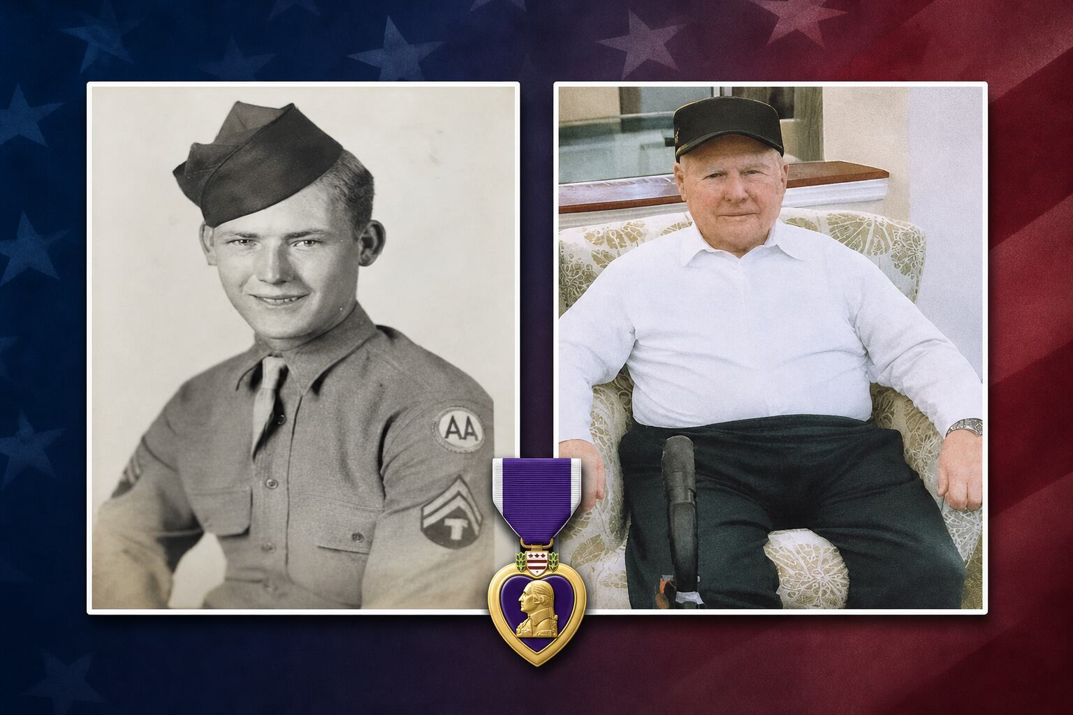 99-year-old WWII veteran to receive Purple Heart 81 years after being ...