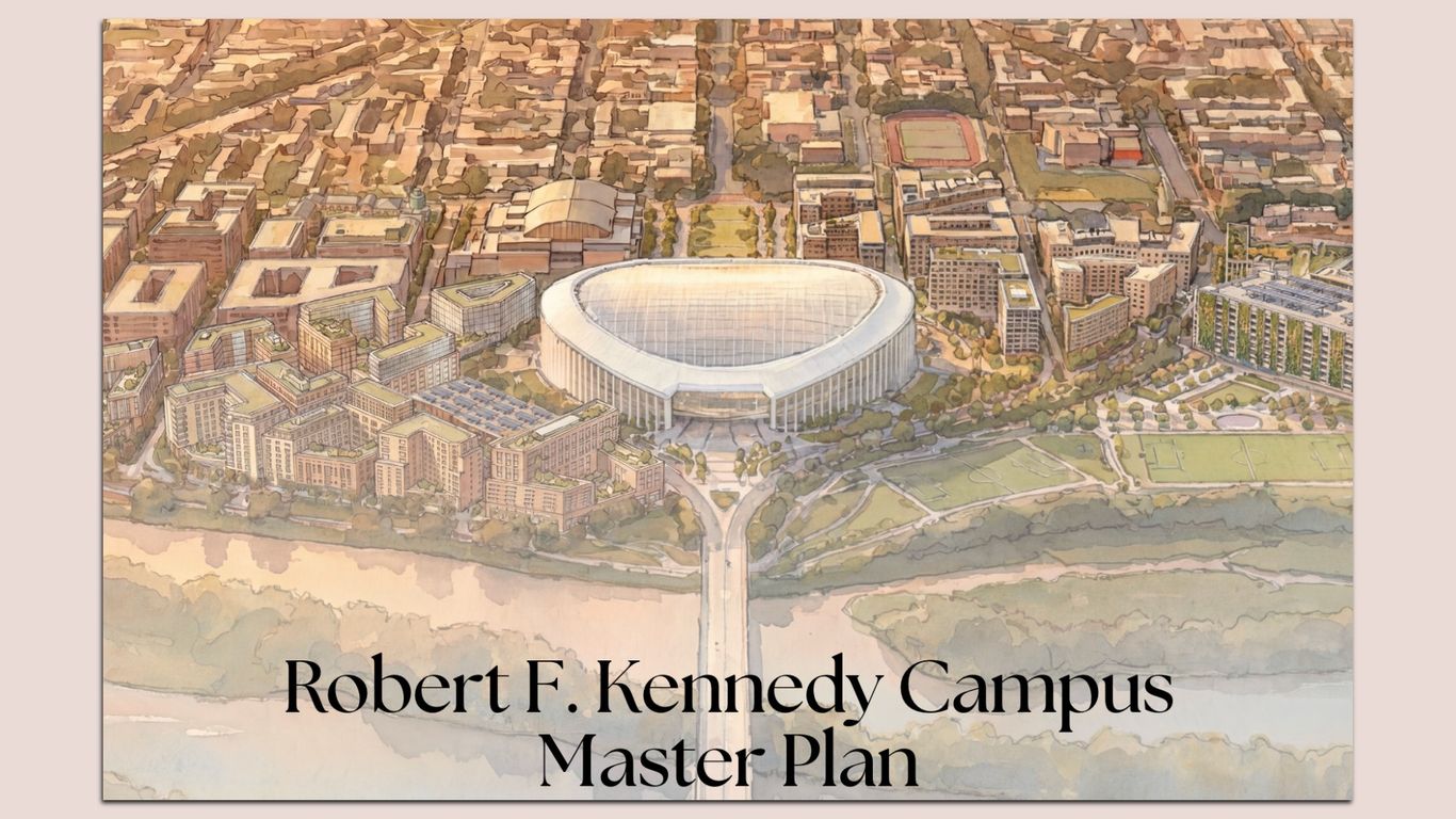 DC unveils sweeping master plan for Commanders stadium and RFK campus
