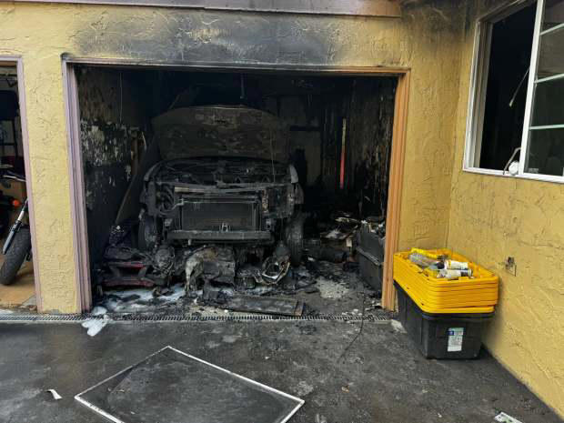 Early Sunday morning structure fire in Scotts Valley displaces 4