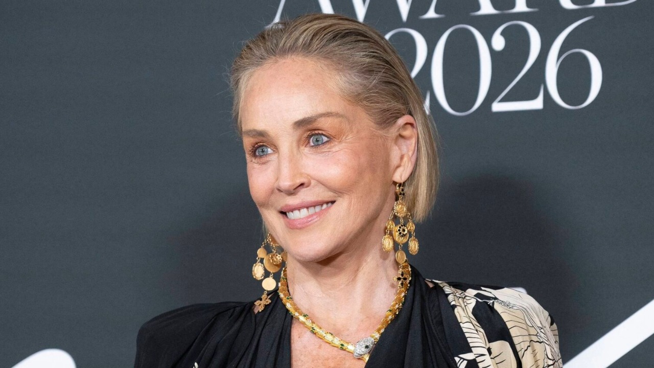 Sharon Stone looks nearly unrecognizable while walking the runway at ...