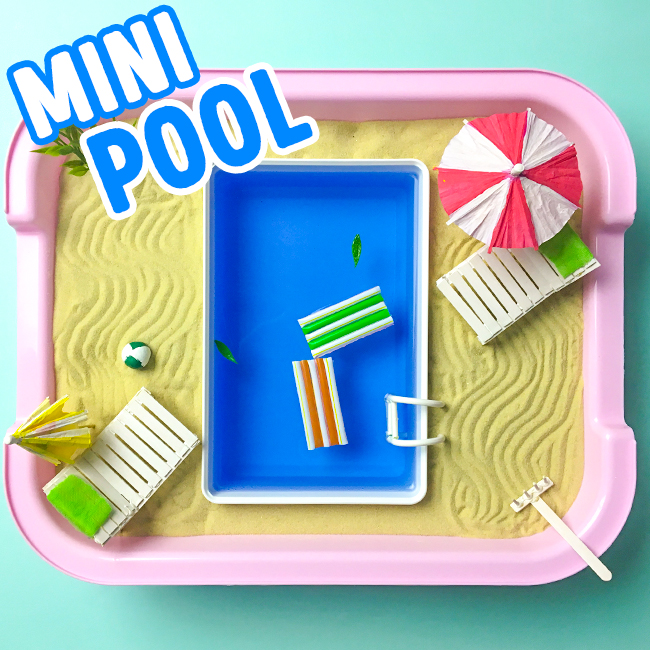 Crafting your own mini pool oasis