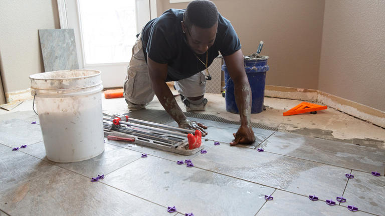 The surprising space where patterned tile works beautifully