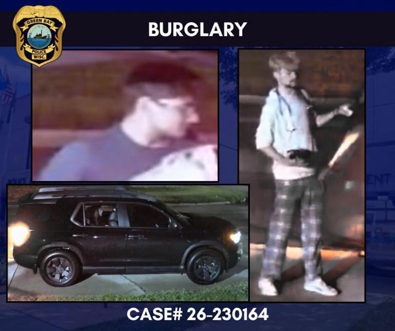 Green Bay police seek help identifying burglary suspects near N Henry ...