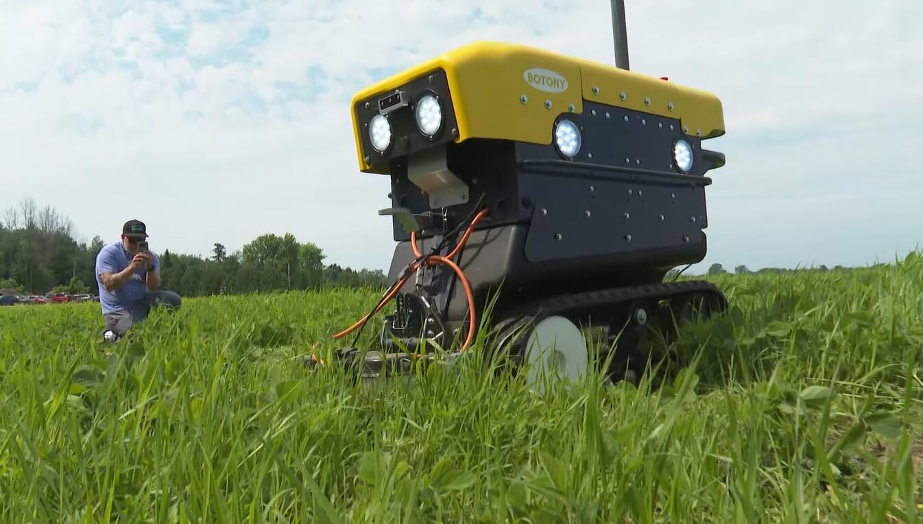Vermont farmers get a look at weeding robots