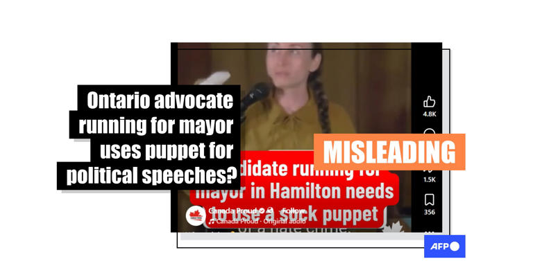 Posts sharing Canadian mayoral candidate puppet clip lack comedy show ...