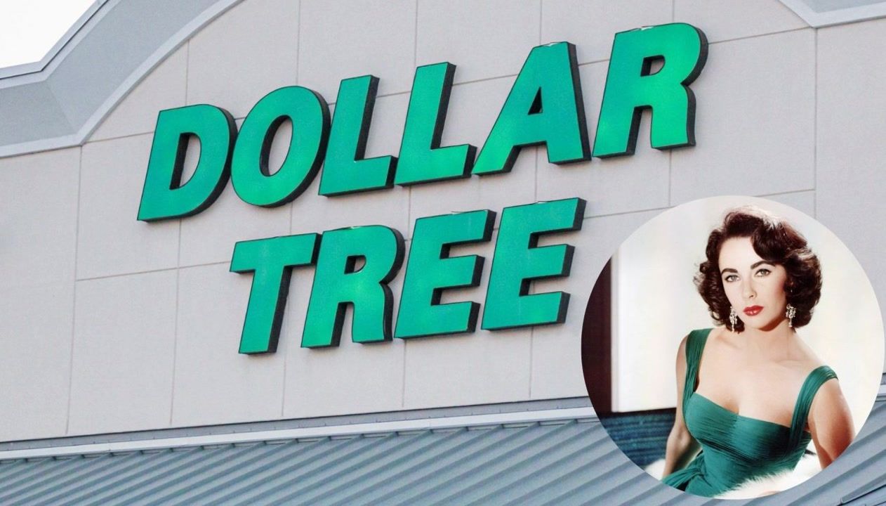 Elizabeth Taylor-inspired decor from Dollar Tree