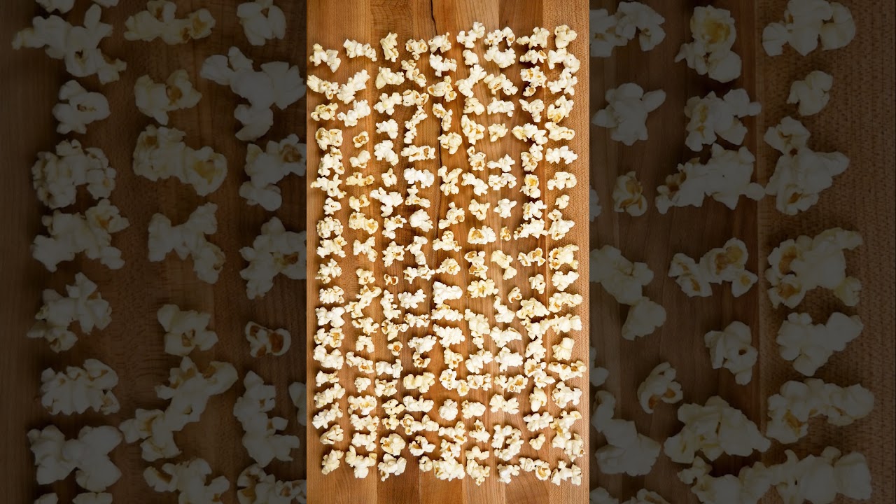 Why popcorn explodes into different shapes