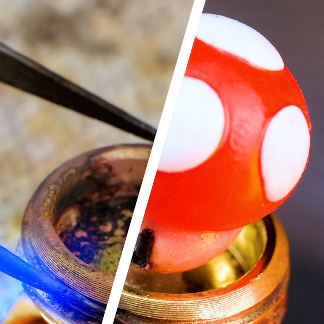Creative Super Mario inspired ring: DIY brass & copper crafting