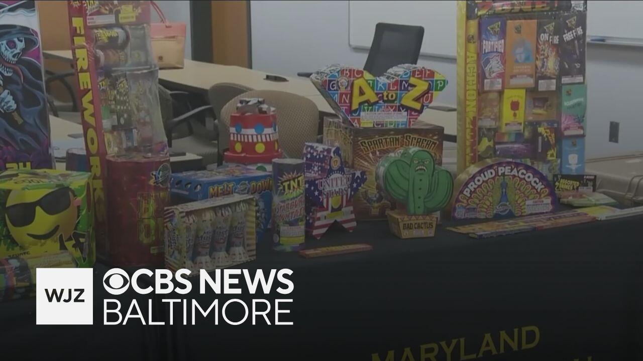 Maryland fire marshal reminds residents to leave fireworks to experts