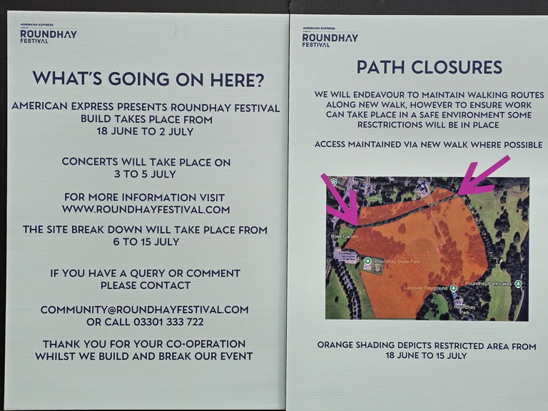 19 first-look pictures behind the scenes at Roundhay Festival - as ...