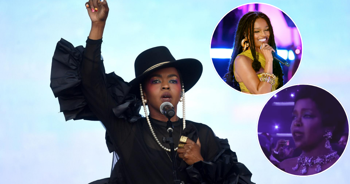 "Esto es sólo para ti": la emoción de Lauryn Hill al ver a su hija ...