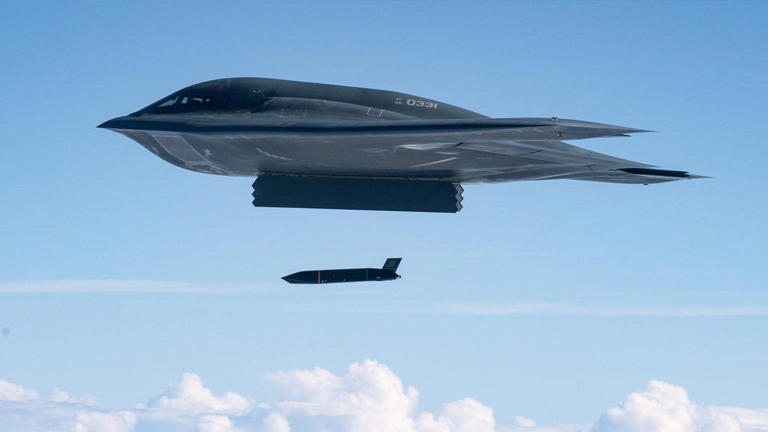 Air Force reveals B-2's hidden ship killer capability as China threat grows
