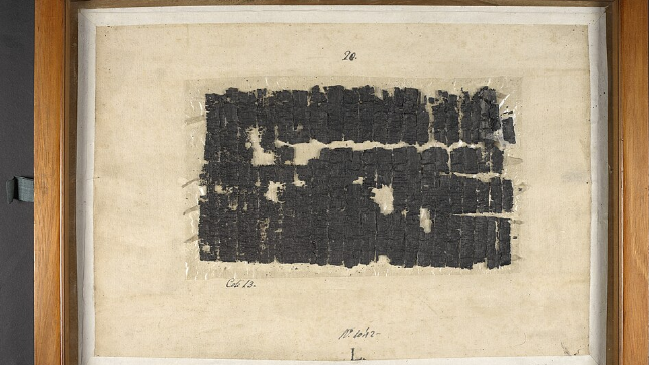 In 2023, scientists scanned a charred Herculaneum scroll and reopened a ...