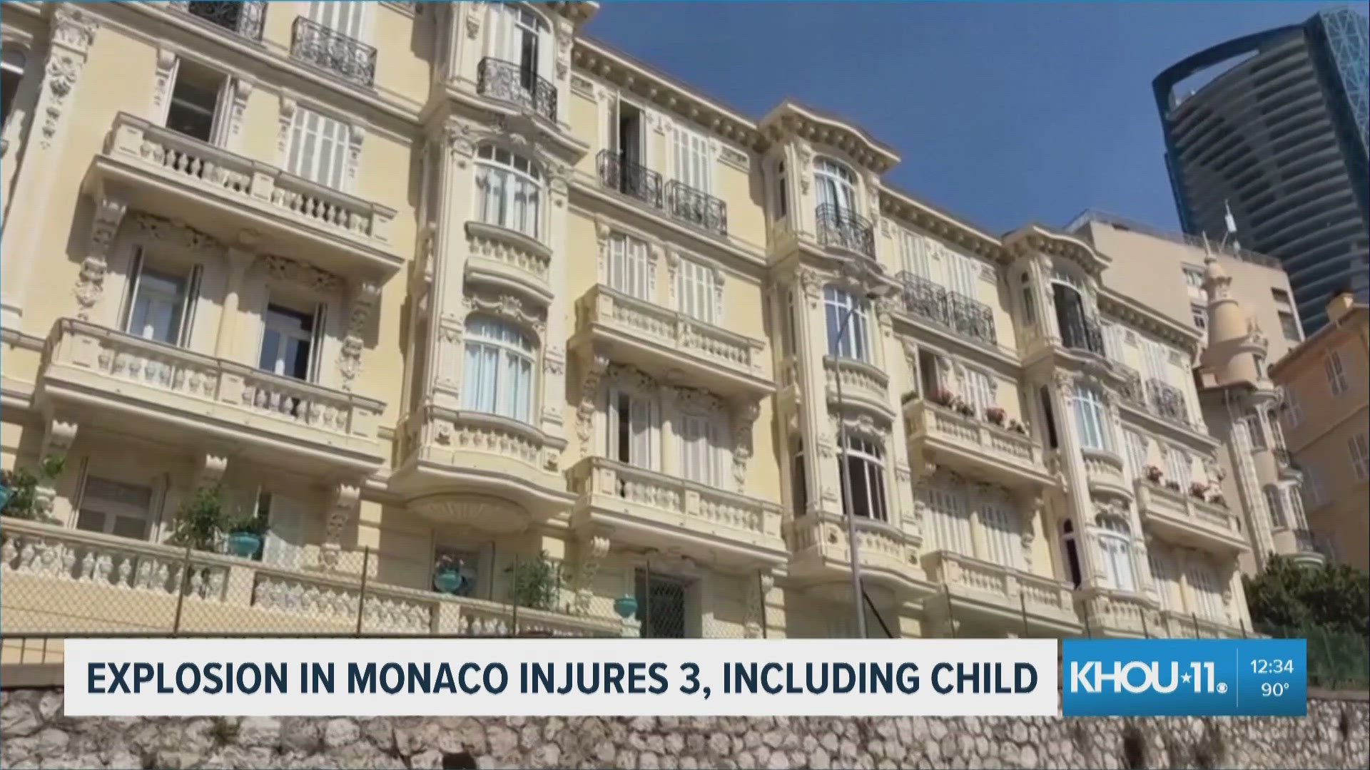 Explosion in Monaco injures 3, including a child
