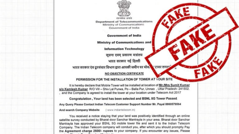 Got a fake mobile tower NOC? It can steal your money, here is how to ...