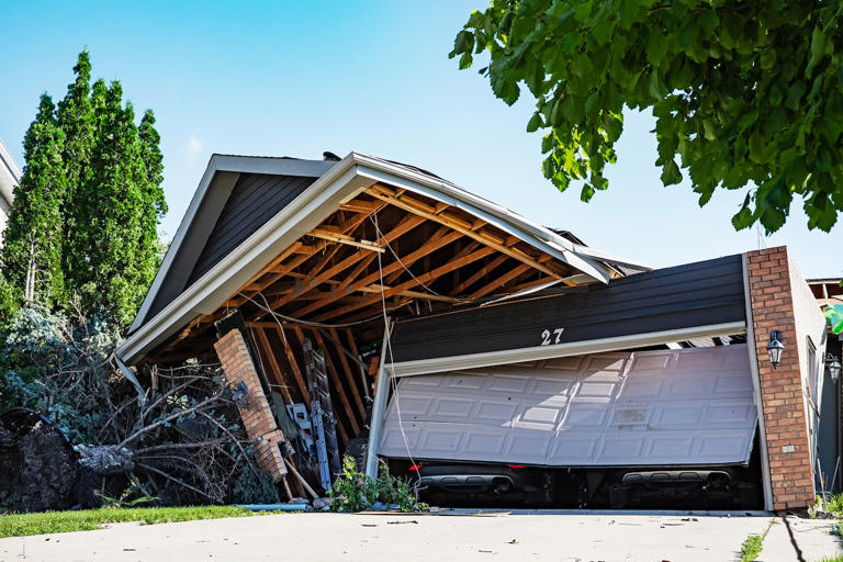 Tornado likely ripped apart home, left path of destruction in southwest ...