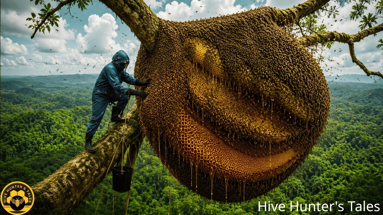 Better than a monkey climbing a giant ancient tree 200 meters high for ...