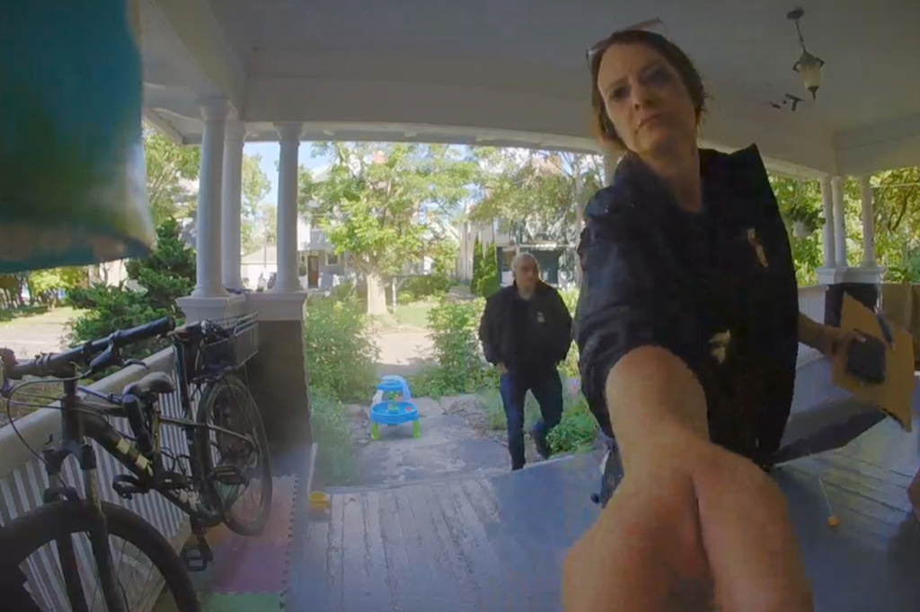 Another New York resident says he was warned by officers after ...