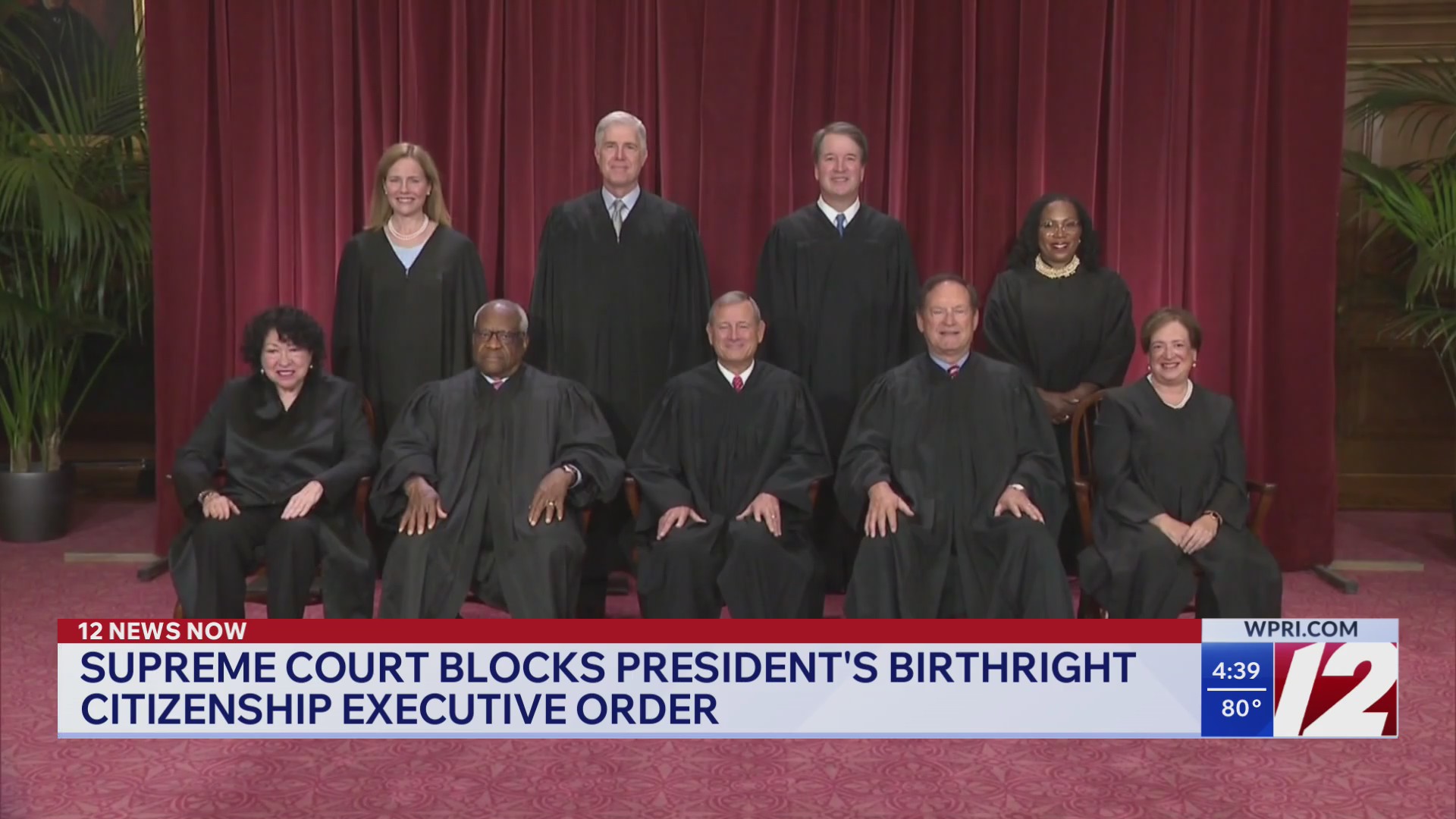 Supreme Court blocks president's birthright citizenship executive order