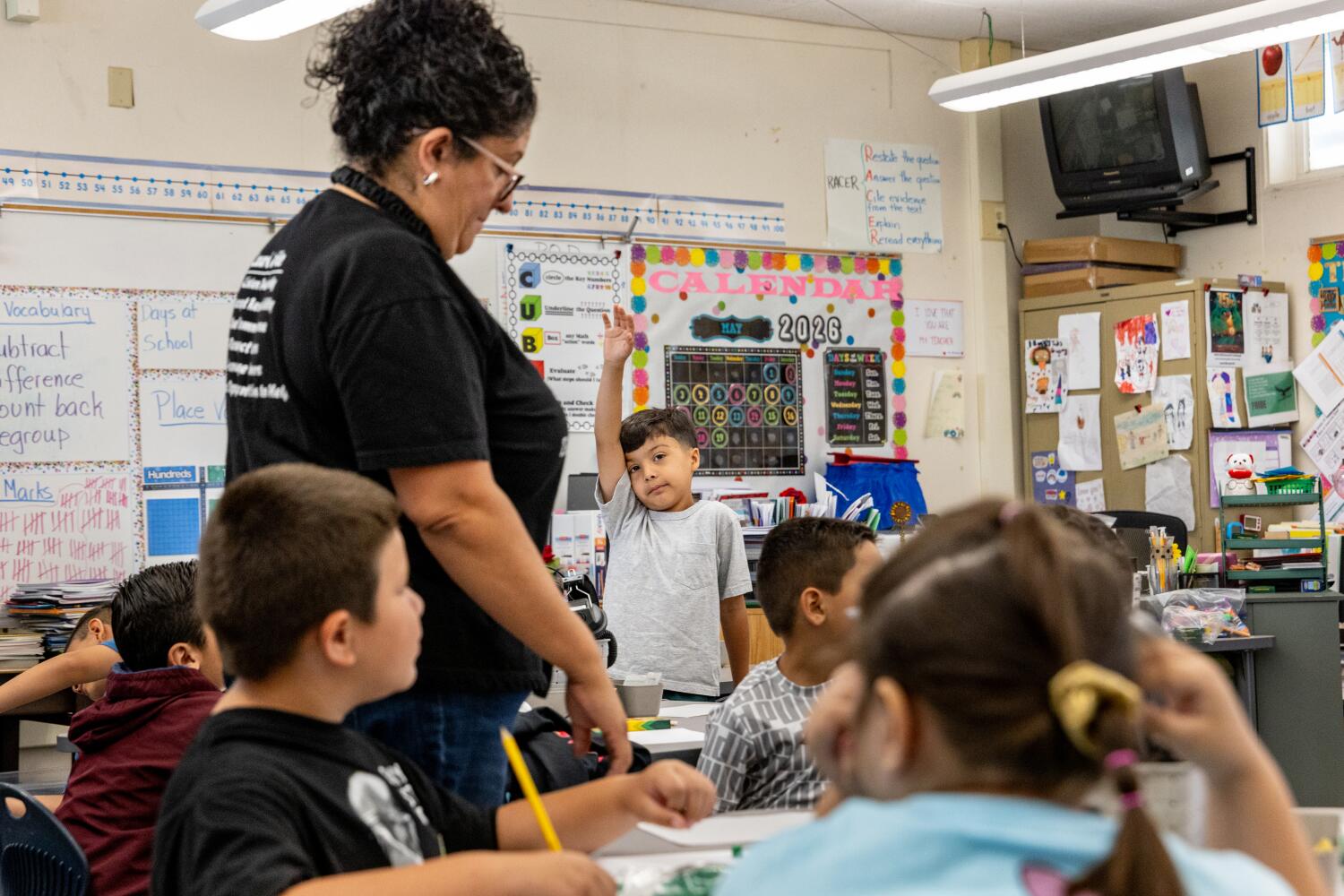 California may soon test children on math as early as kindergarten in ...