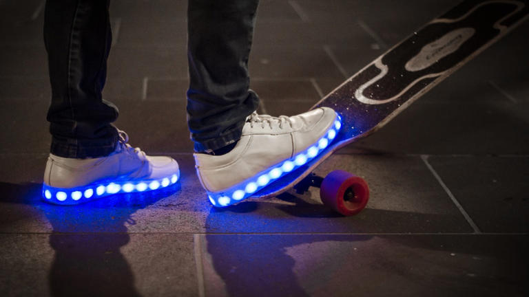 Children’s light-up sneakers were recalled because kids can reach the ...