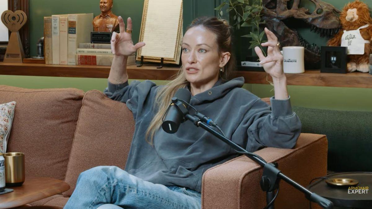 Olivia Wilde credits 'hero' Walton Goggins for 'saving my life' as she ...