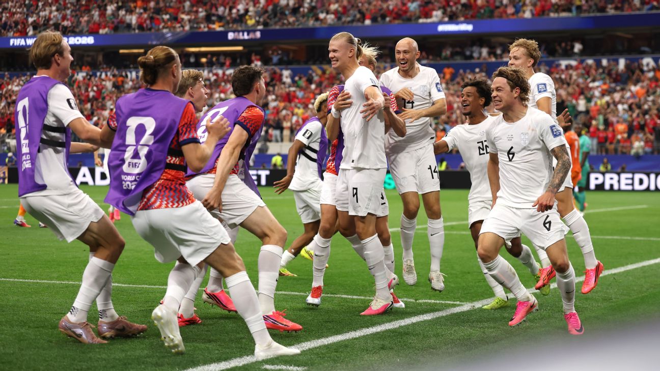 Ivory Coast 1-2 Norway: Erling Haaland winner sets up Brazil World Cup ...