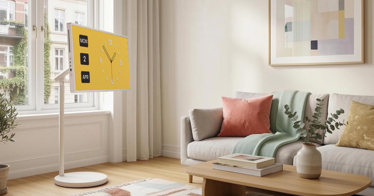 LG StanbyME 2 Max is massive tablet you can wheel around the house and ...