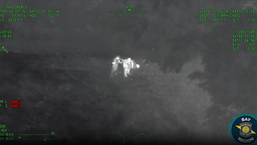 CAUGHT ON VIDEO: MSP find missing elderly man in the Perry area