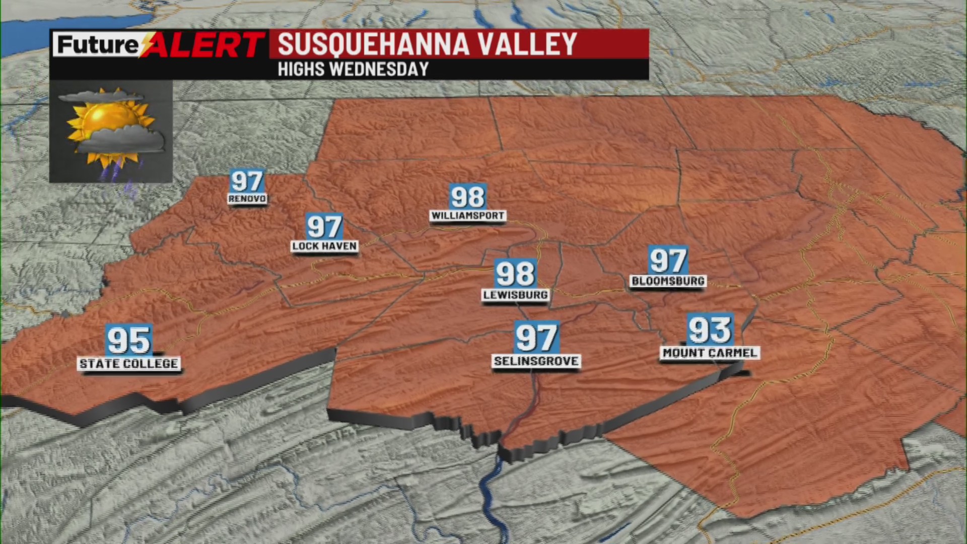 Central PA weather forecast - 06/30/26 - evening | 28/22 News