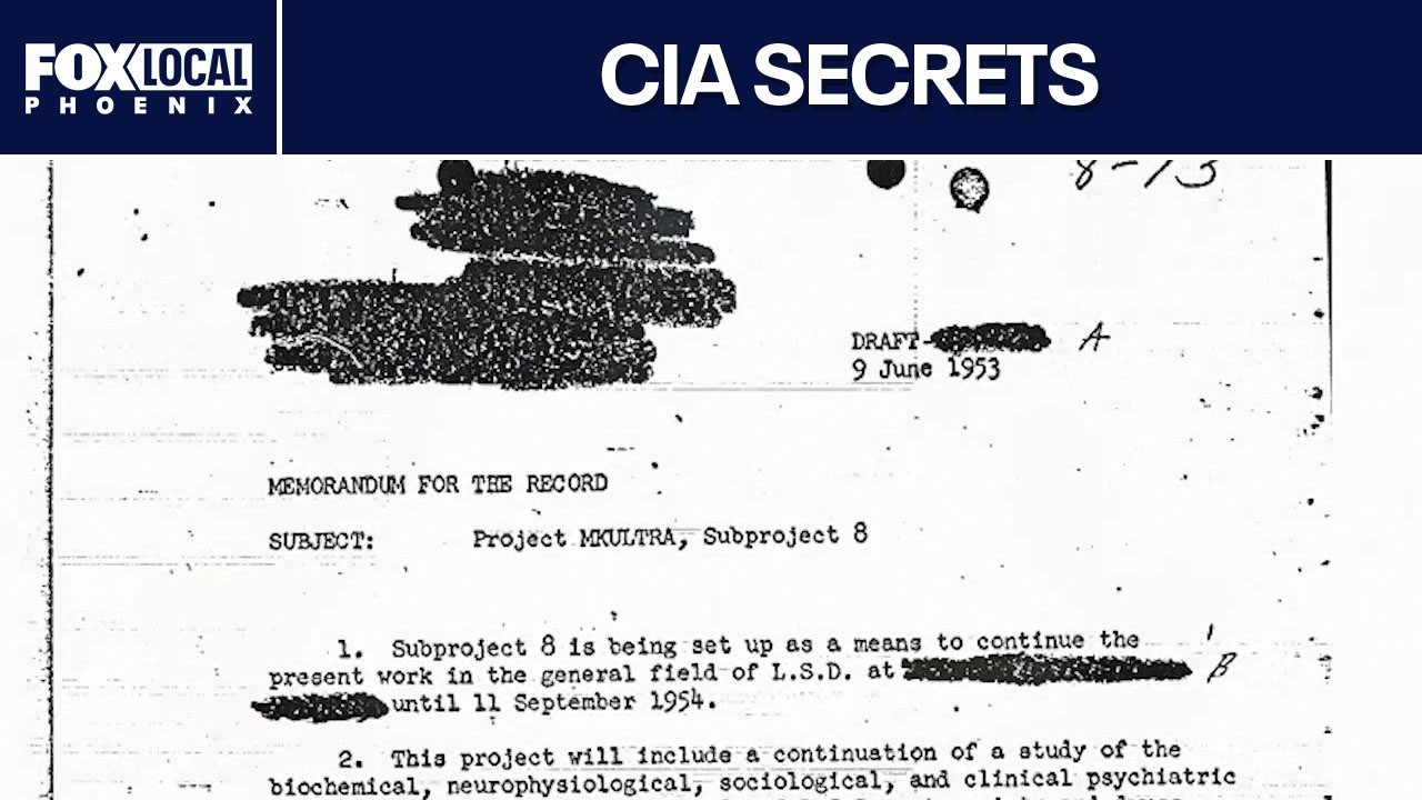 CIA mind control: US lifts lid on experiments