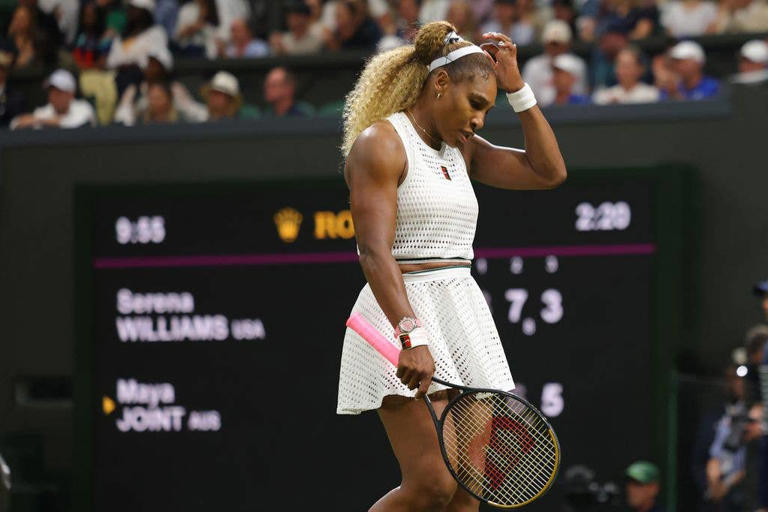 Serena Williams' emotional Wimbledon return ends in heartbreak as ...