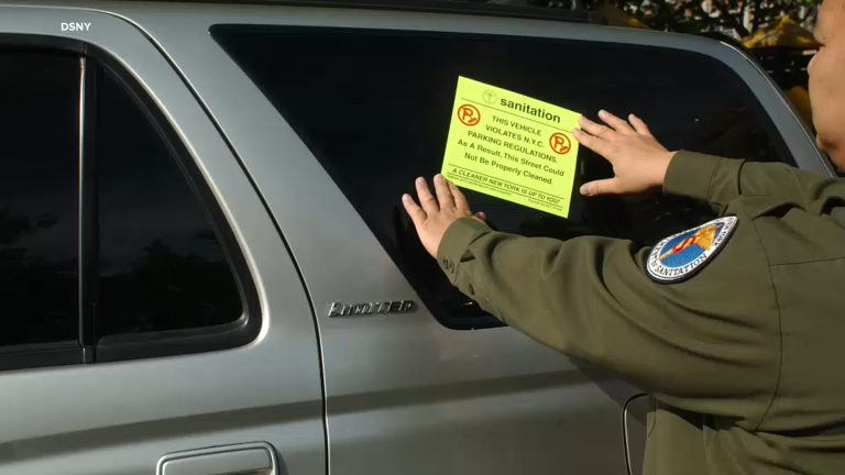 NYC brings back stickers for cars that violate street cleaning rules