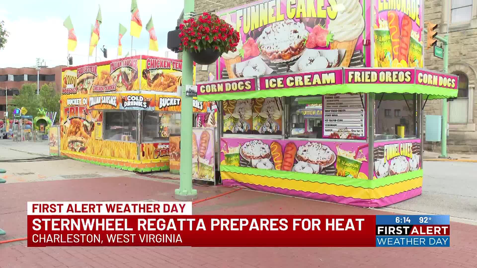Keeping cool during the Charleston Sternwheel Regatta